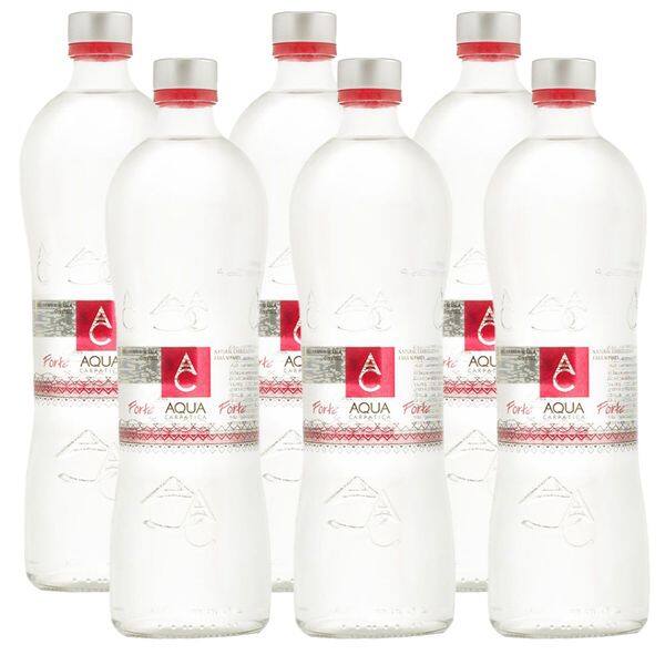 Apa carbogazoasa AQUA CARPATICA Forte bax 0.75L x 6 sticle