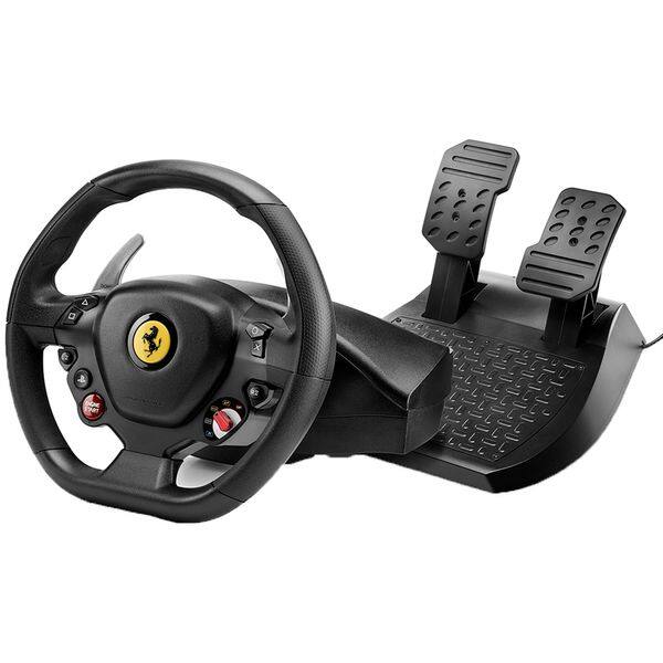 Volan gaming THRUSTMASTER T80 Ferrari 488 GTB Edition, PS5/PS4/PC, negru